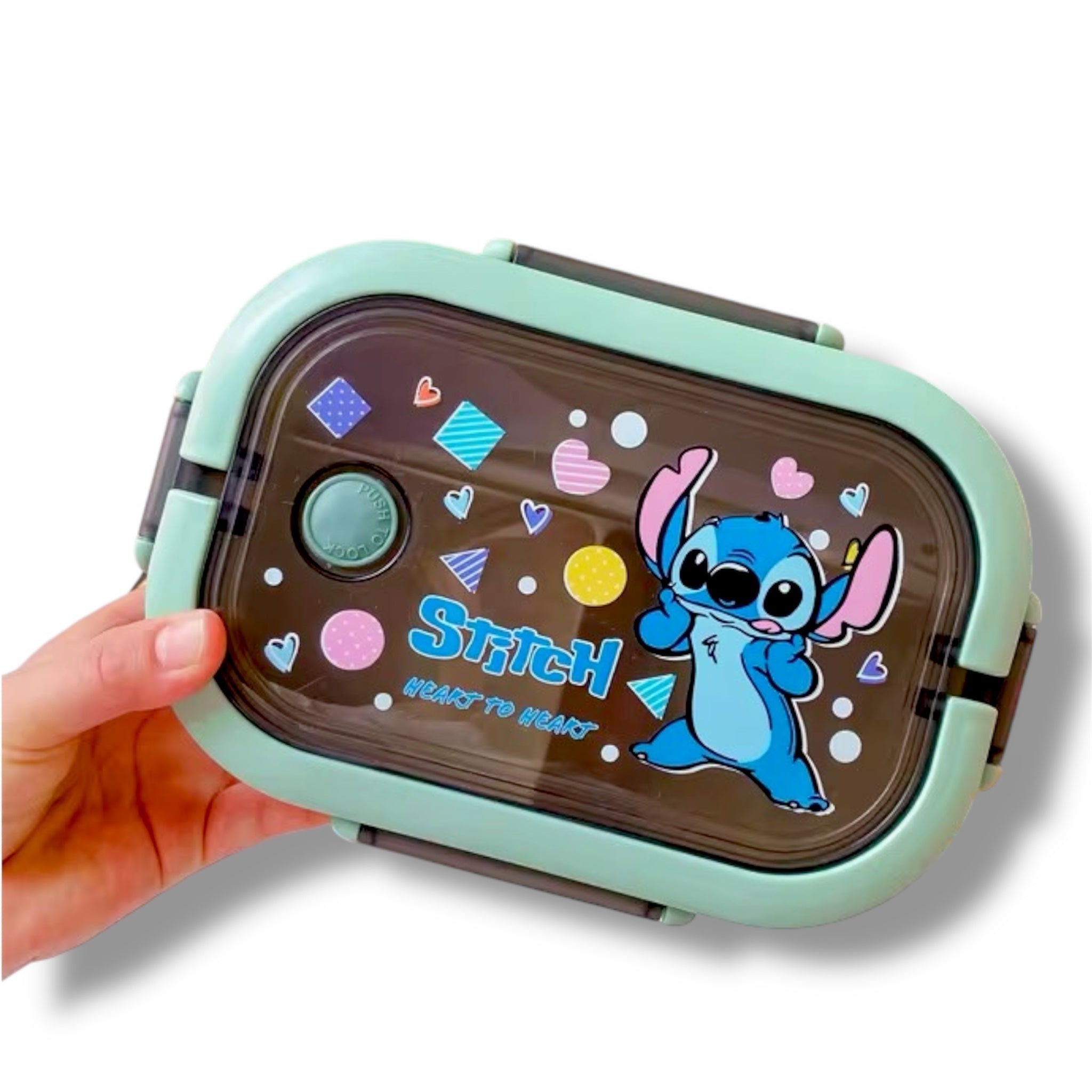 LONCHERA PLÁSTICA CON DISEÑO DE STITCH – VRCELL Costa Rica